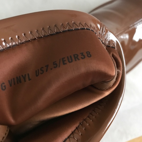 Stuart Weitzman | Shoes | Stuart Weitzman Benita Vinyl Lug Sole Booties ...